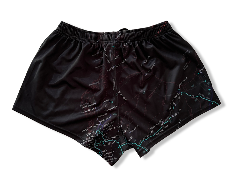 Footy Shorts - FNQ Map – Far Q Apparel